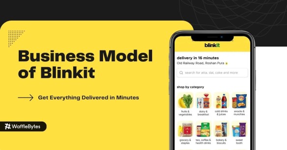 Business Model of Blinkit | Waffle Bytes Blogs